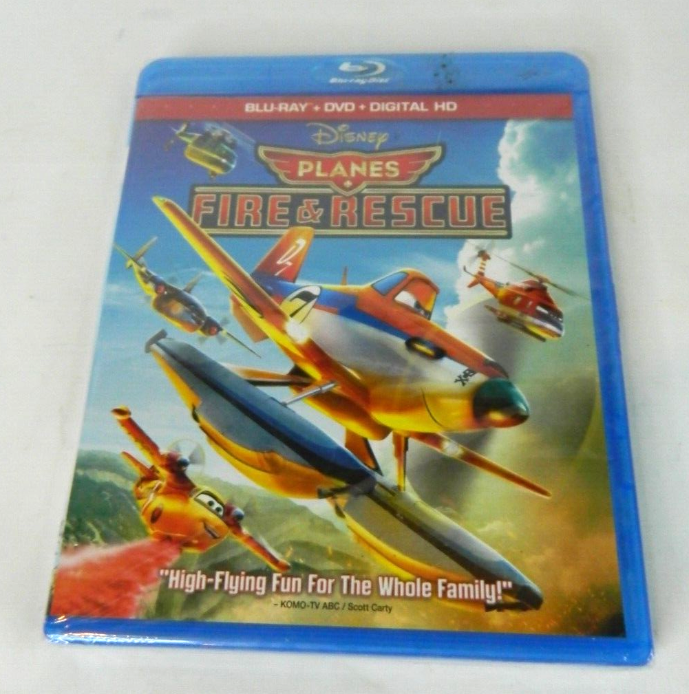 Disney Planes: Fire Rescue (Blu-ray/DVD, 2014, 2-Disc Set) NEW ...
