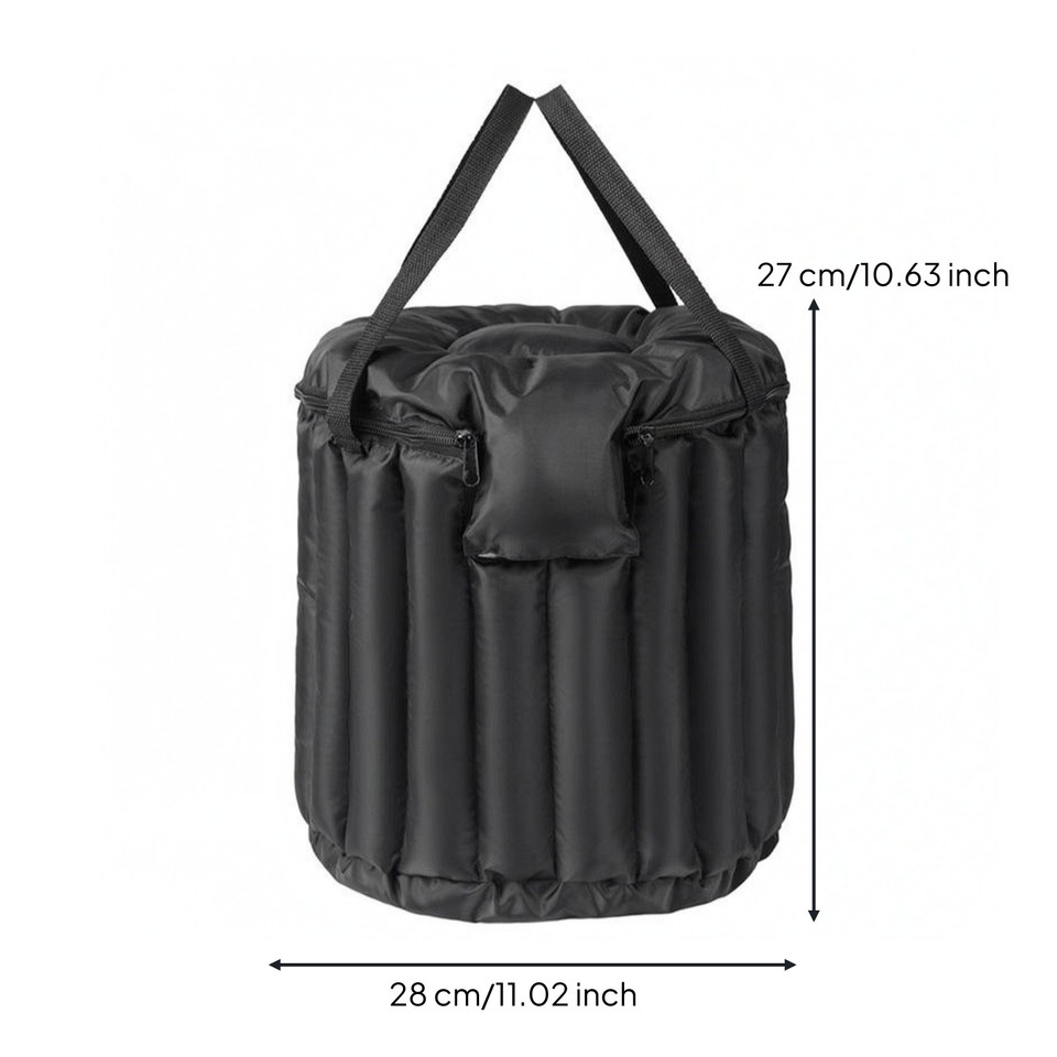 Padded Pressure Cooker Bag Heat Retention Cookware Transport Black ...