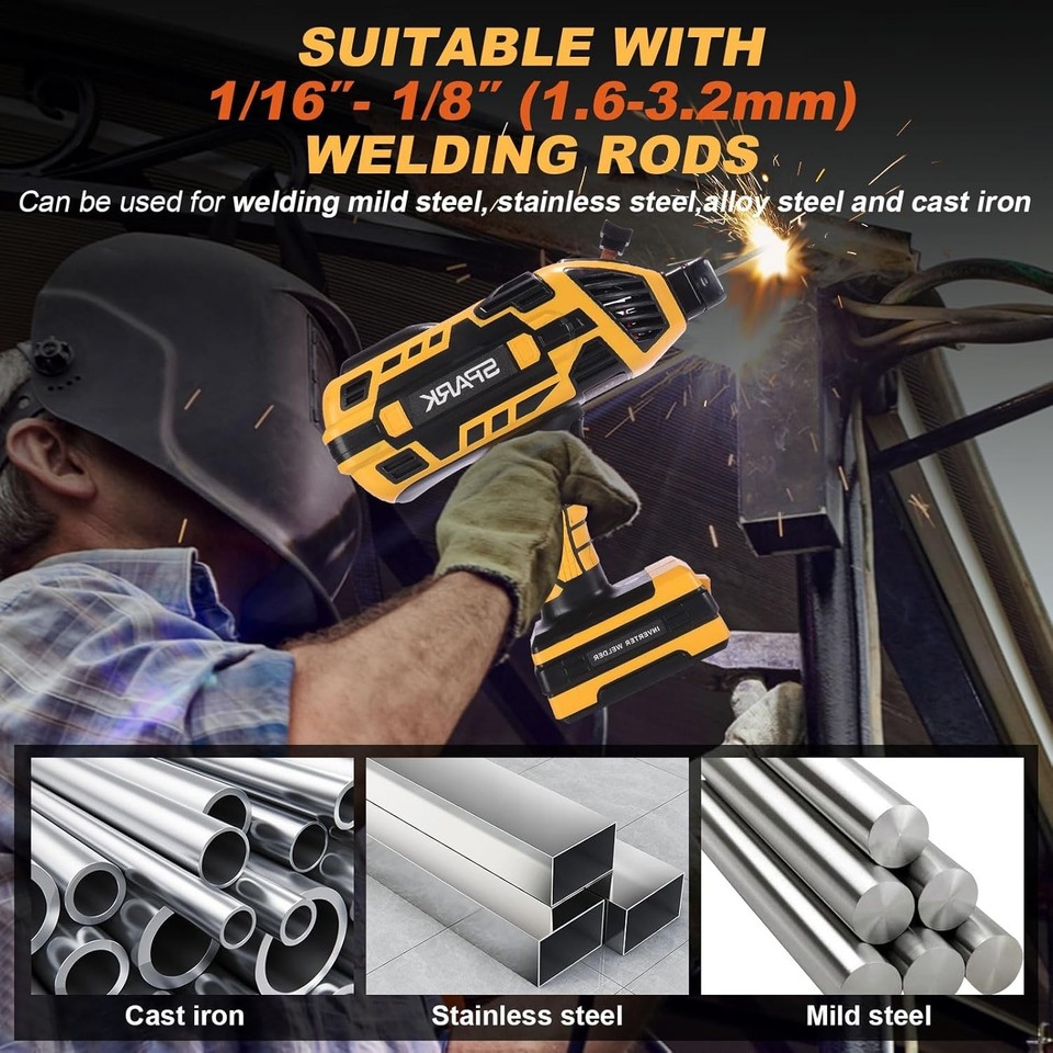 Saker Portable Electric Welding Machine,110V Portable Welder Handheld ...