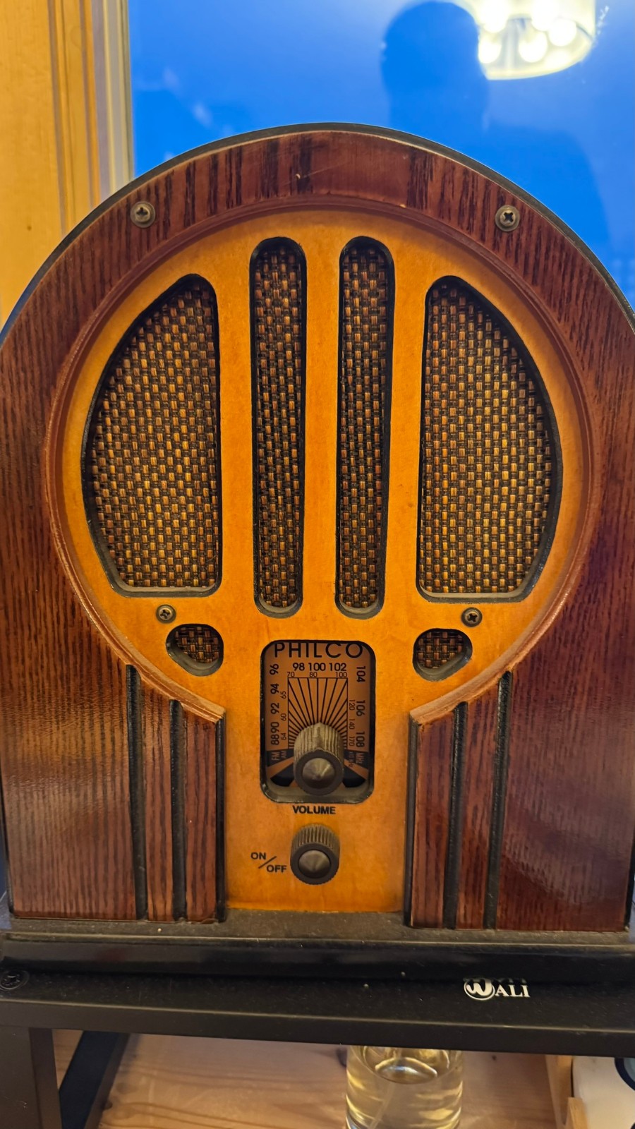 Philco 1930s Round Cathedral Wooden Radio (reproduction) | eBay