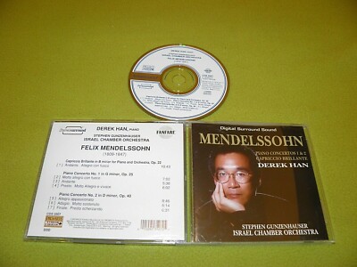 Mendelssohn - Piano Concertos - Derek Han - RARE Digital Surround ...