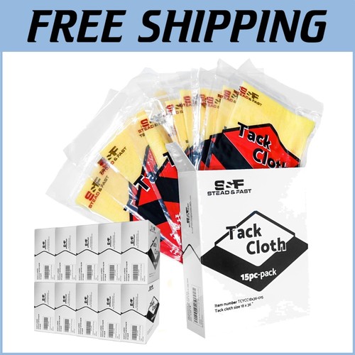 150-Pc Tack Cloth Bulk Case - Premium Anti-Static Dust Removal for ...