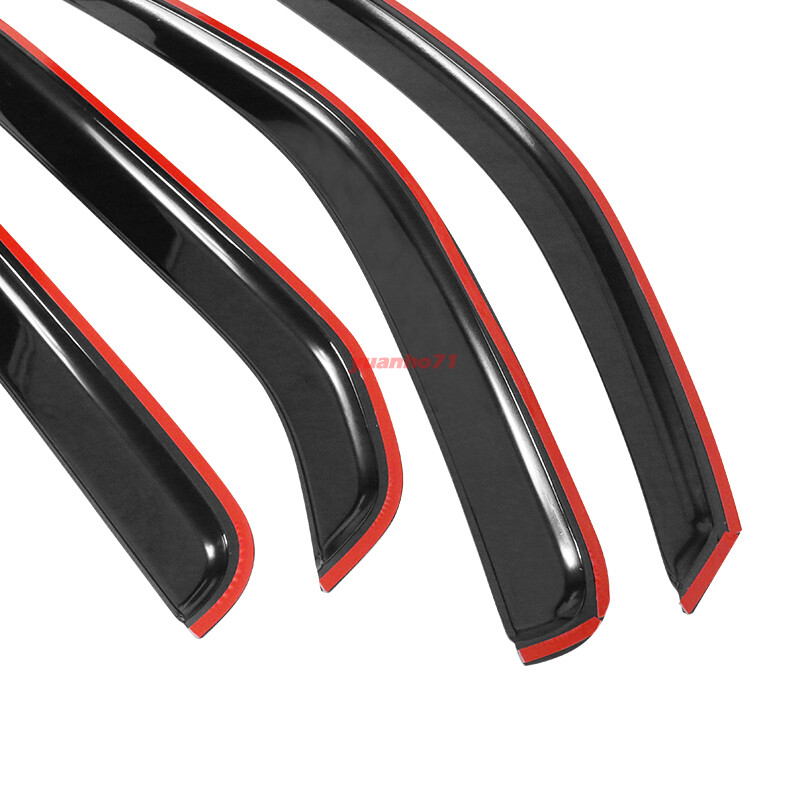 For 05-16 Nissan Xterra Window Visor Rain Guard Deflector Smoke Acrylic ...