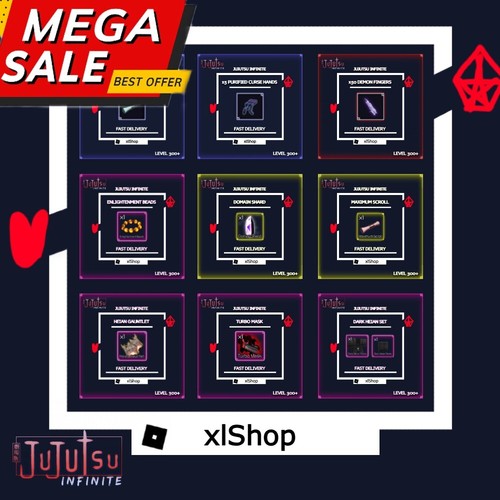MEGA SALES | Jujutsu Infinite TESTER Items | JJI Unobtainables | Fast ...