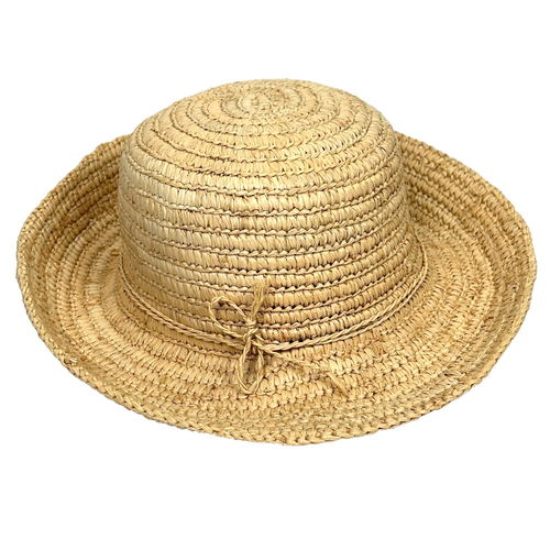 August Accessories Straw Sun Hat Packable Crushable Gardening ...