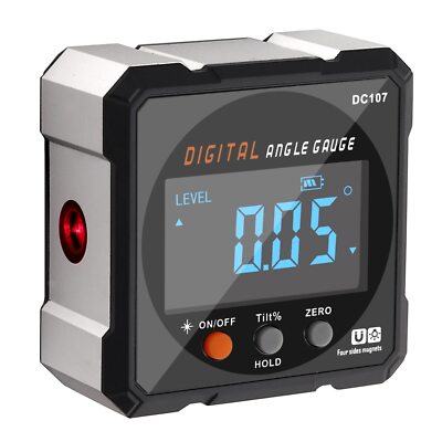 Laser Digital Protractor Inclinometer Laser USB Level Angle Finder ...