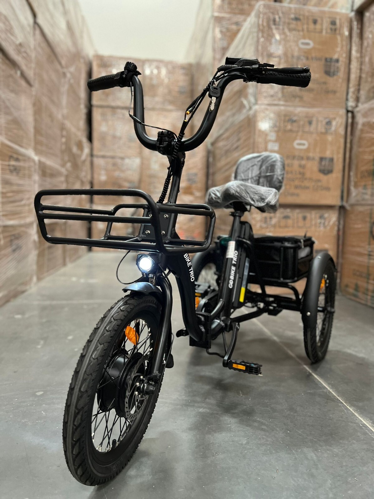 GOBIKE Electric Trike Step Through 750W motor (peak power) E-Tricycle ...