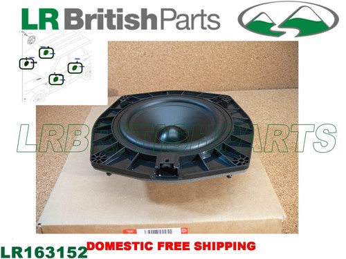 GENUINE LAND ROVER SPEAKER WOOFER RANGE ROVER SPORT 14 DISCOVERY NEW ...