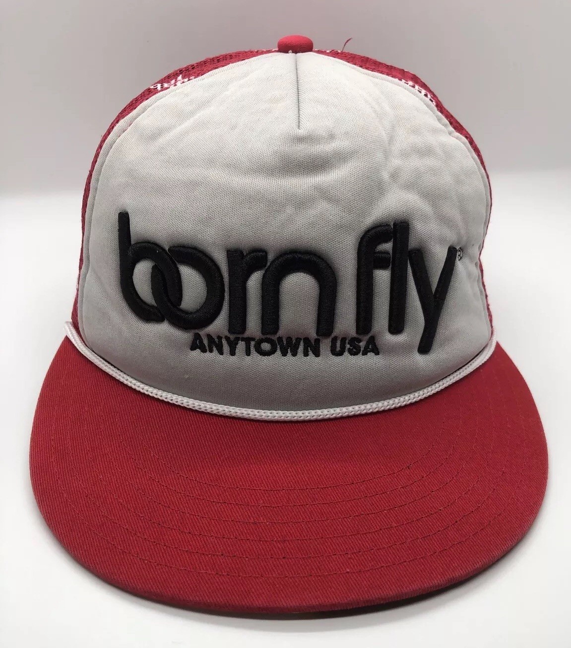 Born Fly Anytown USA Cap Hat Snapback Trucker Adult 100% Polyester | eBay