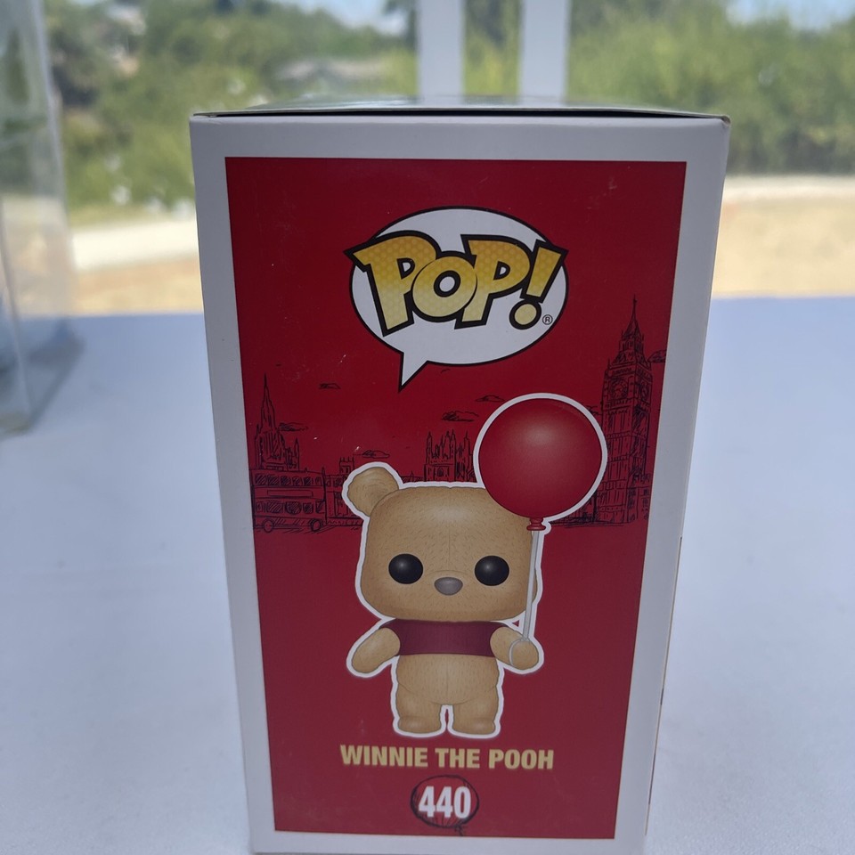 Funko POP! Christopher Robin Winnie The Pooh #440 Flocked Box Lunch ...