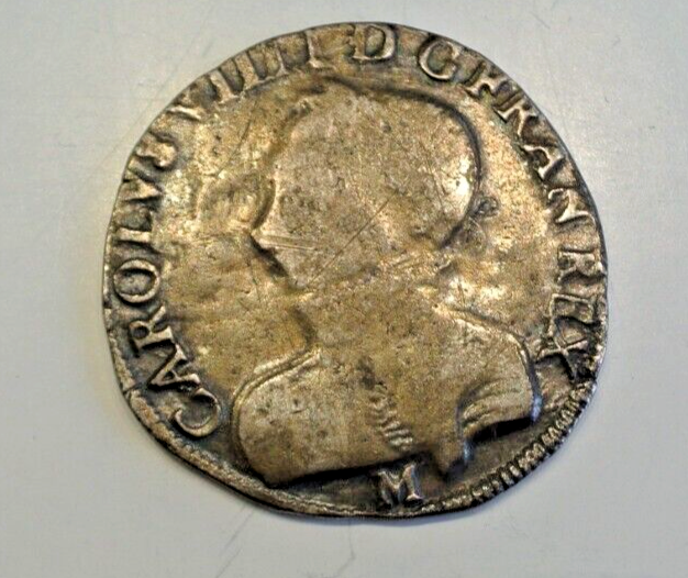 KING CHARLES IX TESTON 1566 M = TOULOUSE SILVER coin | eBay