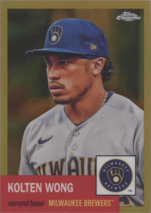 2022 Topps Chrome Platinum Anniversary - Kolten Wong #209 Gold ...