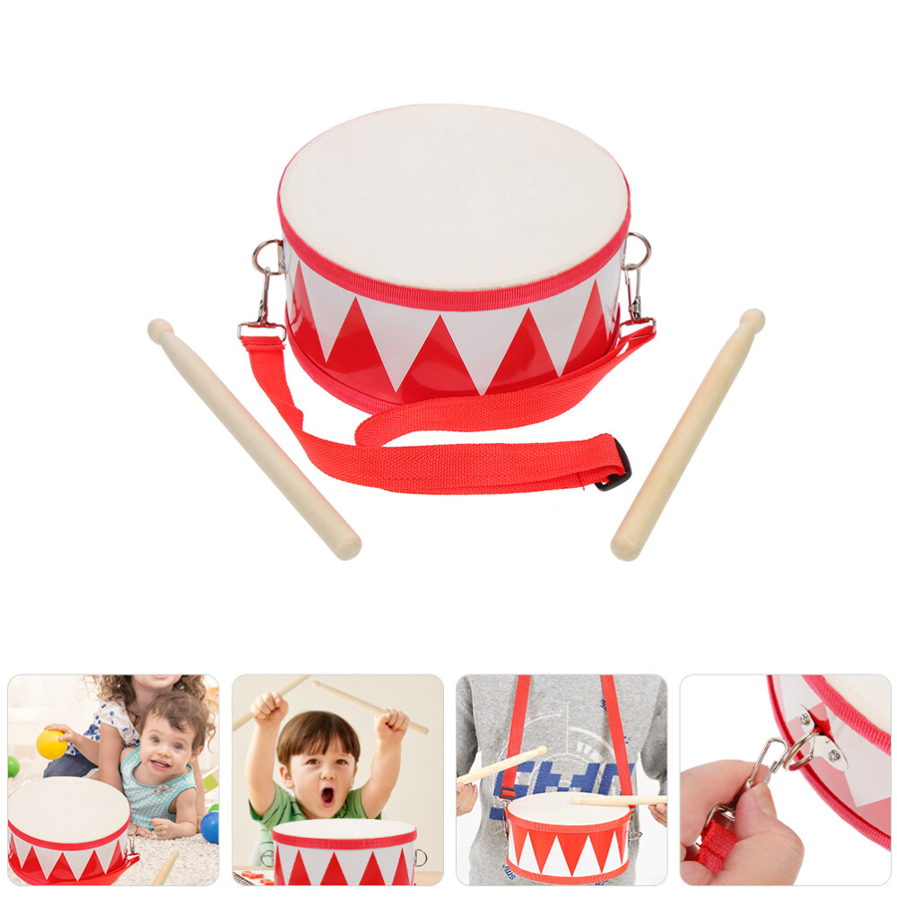 Drum Set For Kids 16 Piece Kids Hand Drum Set - Wooden Frame Drums With ...
