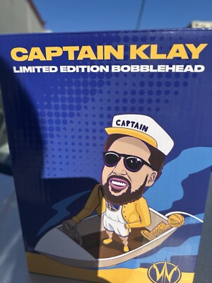 Warriors Golden State Klay Thompson Captain Limited Edition Bobble Head ...