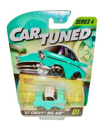1:64 Car Tuned By MGA Customs 57 Chevy Bel Air #1 Series 4 New | eBay
