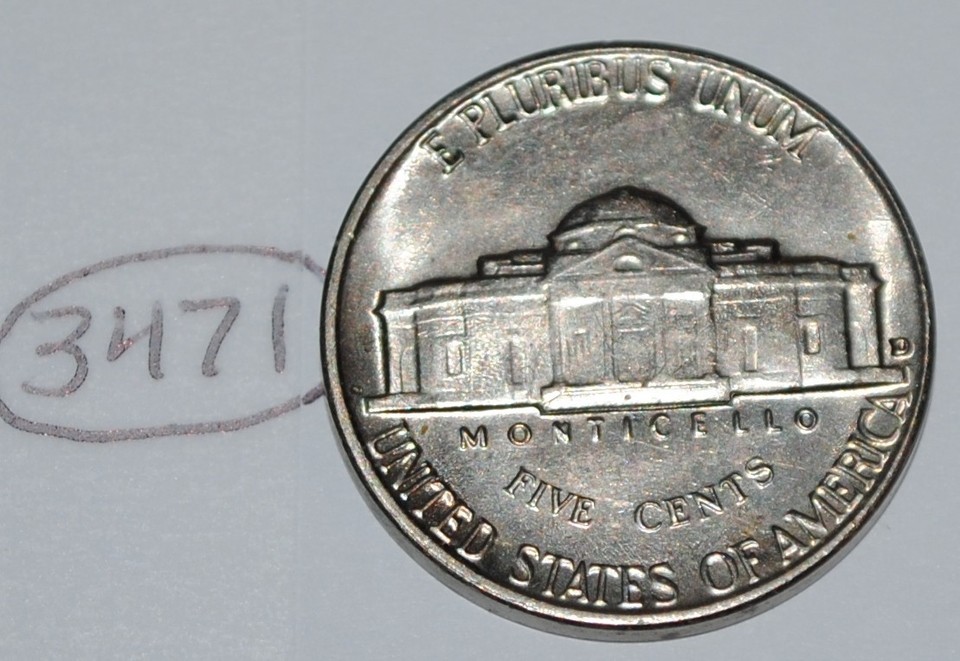 United States 5 Cents 1962 D Jefferson Nickel USA Lot #3471 | eBay