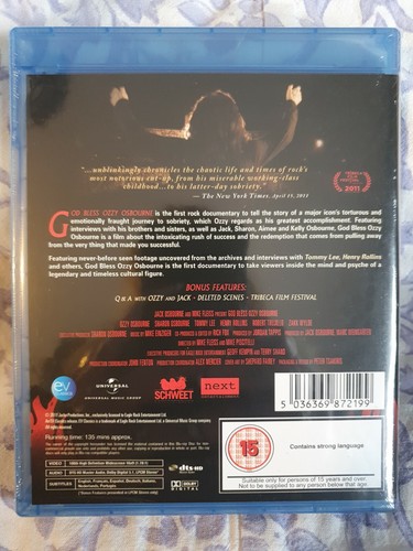 Ozzy Osbourne - God Bless Ozzy Osbourne (Blu-ray, 2016) SEALED ...
