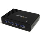 StarTech ST4300USB3 4 Port Black SuperSpeed USB 3.0 Hub | eBay