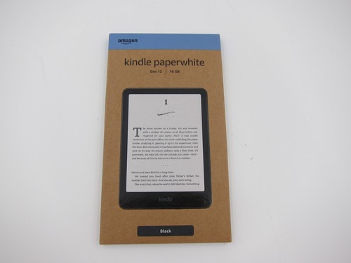 Amazon Kindle Paperwhite 12th Generation 16GB 7” Black NEW SEALED | eBay