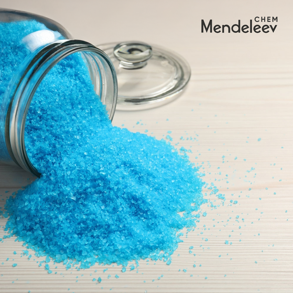 5 LBs Copper Sulfate Fine Crystals, Powder 99% Pure Granular (2.3 kg ...