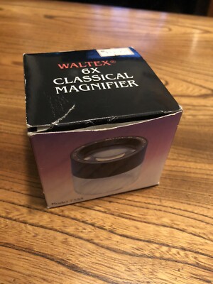 Waltex 6X Classical Magnifier | eBay