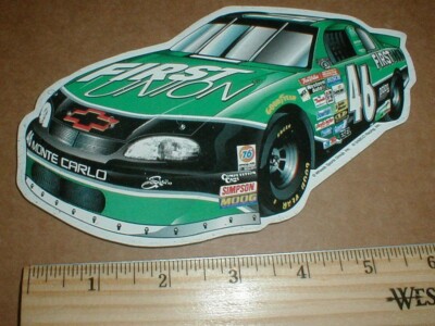 Vtg First Union 1997 Chevy Chevrolet Monte Carlo Racing NASCAR rare ...