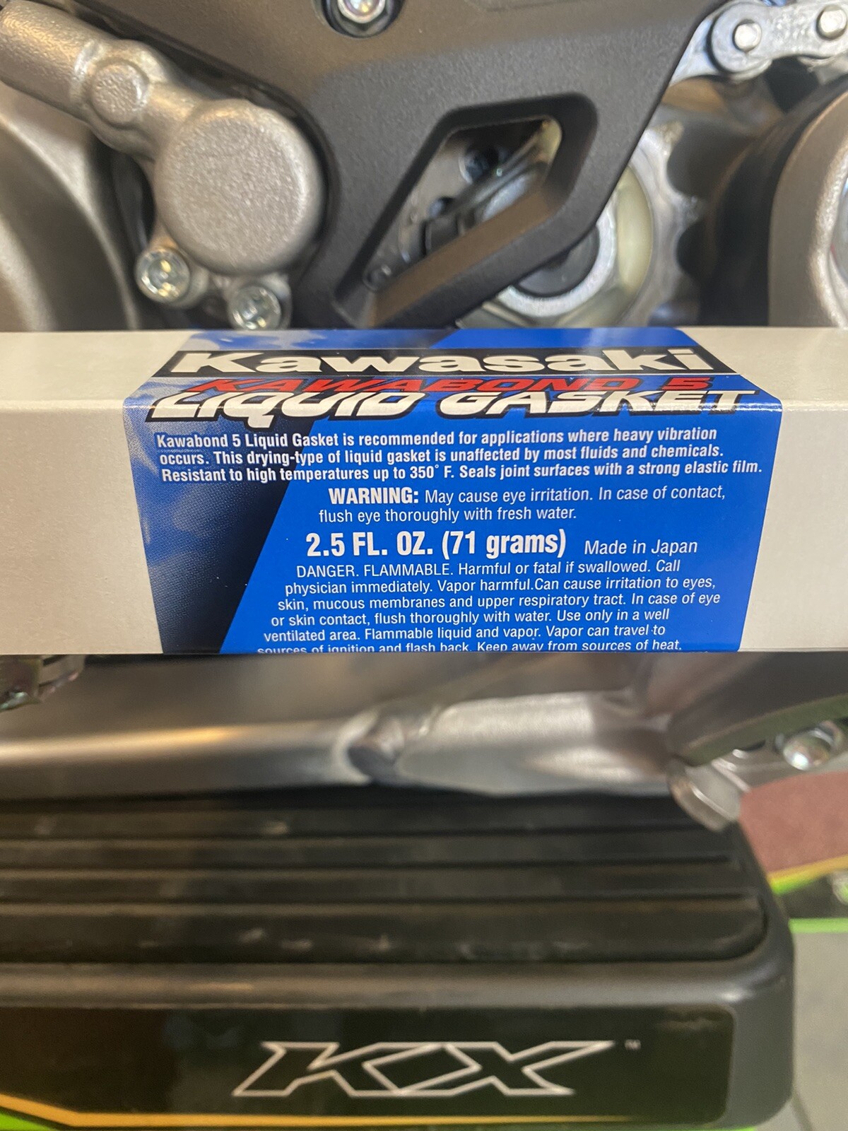 Genuine Kawasaki Liquid Gasket Kawabond 5 Sealant 2.5 FL OZ K61079-012A ...