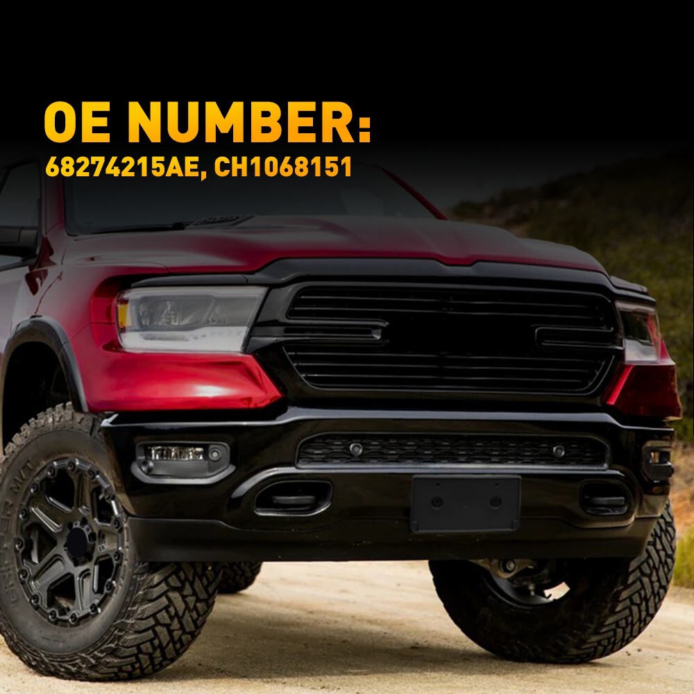 Front License Tag Plate Bracket Holder For 2019-2022 Dodge Ram 1500 ...