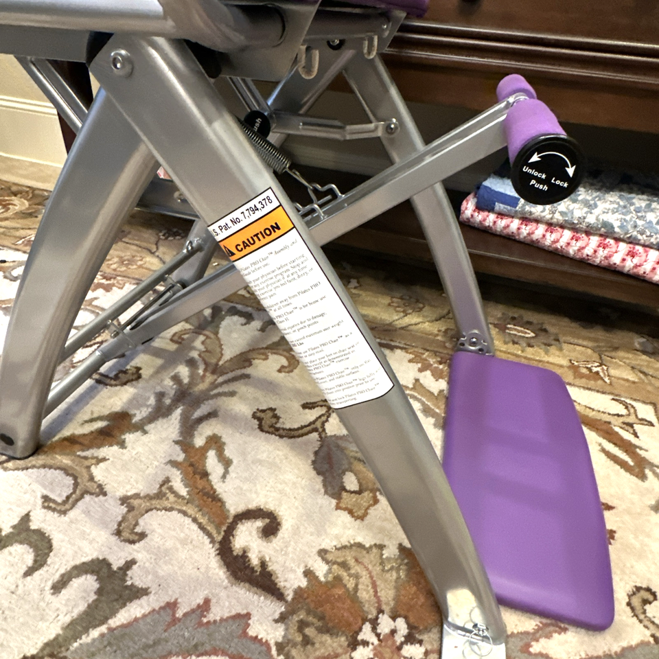 Pilates Pro Chair Purple by Life's a Beach Inc Includes Side ...