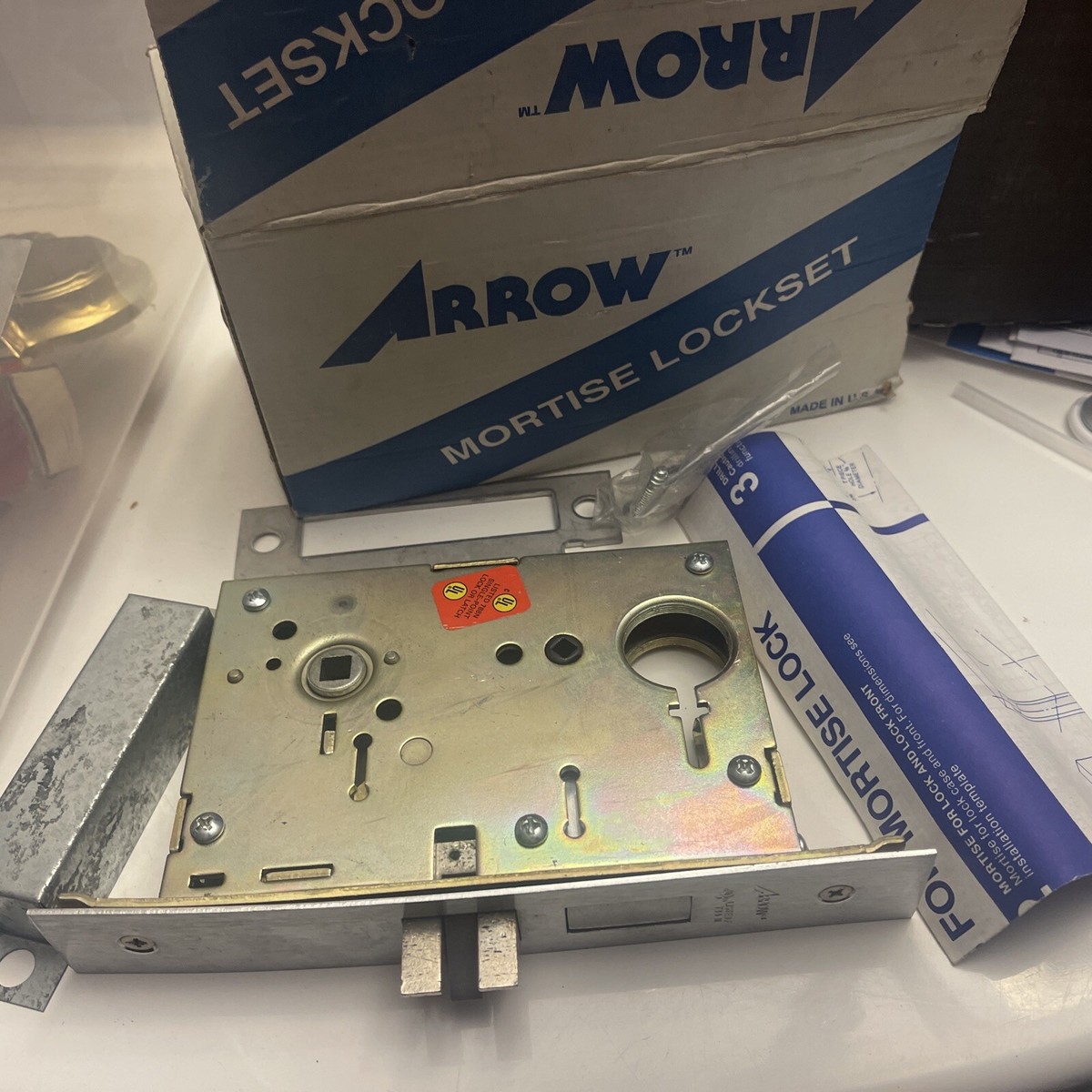 Arrow Mortise Deadbolt Arrow E50 26D 238 Satin Chrome US26D Grade 2 E