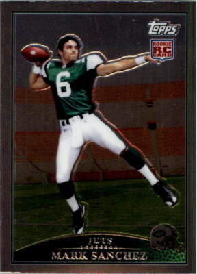 2010 Topps Chrome Anniversary Reprints #17 Mark Sanchez RC Card | eBay