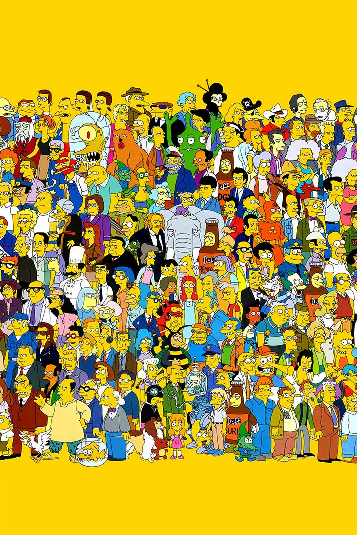 Simpsons Characters Pictures