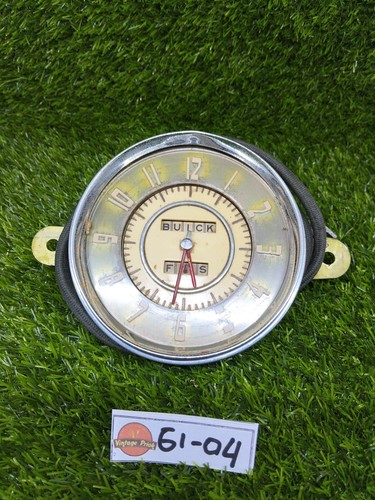 1940s Vintage Buick Dash Clock George Borg Corp Made In Chicago USA NOS ...