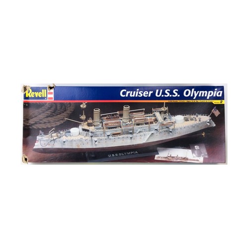 Revell/Monogram Model Kits 1/232 Cruiser USS Olympia (1/232 Scale) VG+ ...
