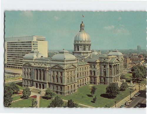 Postcard Indiana State House Indianapolis IN USA North America | eBay