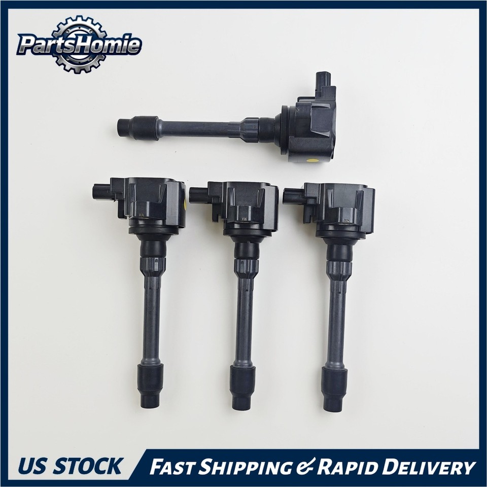OEM 4Pcs Ignition Coil 30520-5R0-013 for 2015-2021 Honda Civic Fit 1.5L ...