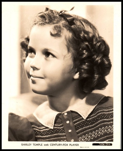 Hollywood Beauty SHIRLEY TEMPLE CHILD ACTRESS 1930s STUNNING PORTRAIT ...
