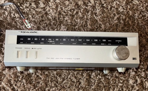 Vintage Realistic TM-150 AM/FM Stereo Tuner 31-1956 | eBay