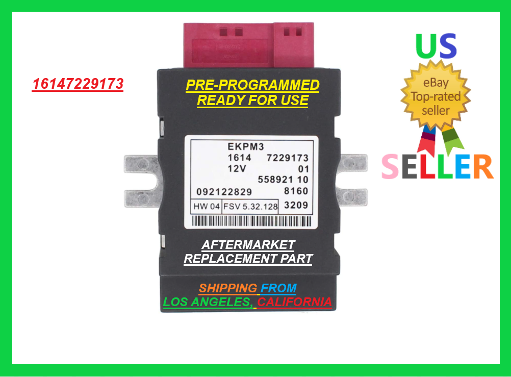 🔥Fuel Pump Control Unit For BMW 1 3 5Series E82/88 E90/91/92/93 E60 ...