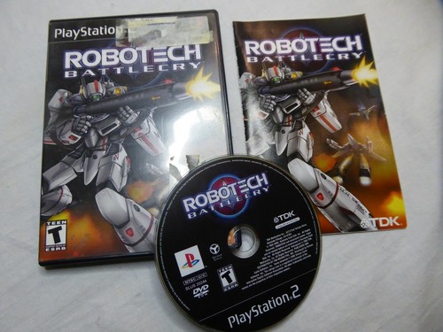 Robotech: Battlecry (Sony PlayStation 2, 2002) Complete 739069615046| eBay
