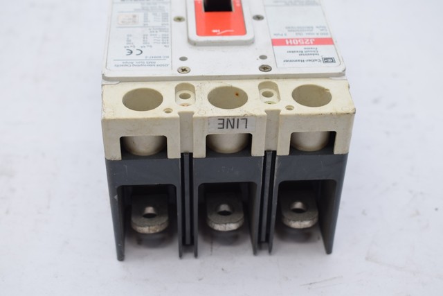 Eaton 3 Pole 250 a Max J250h JGH Circuit Breaker JGH3250NN for sale ...