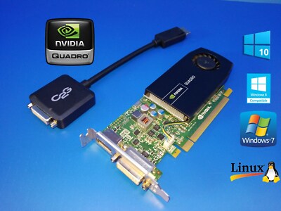 Lenovo NVIDIA Quadro 410 Graphics Card 512MB Low Profile DisplayPort ...