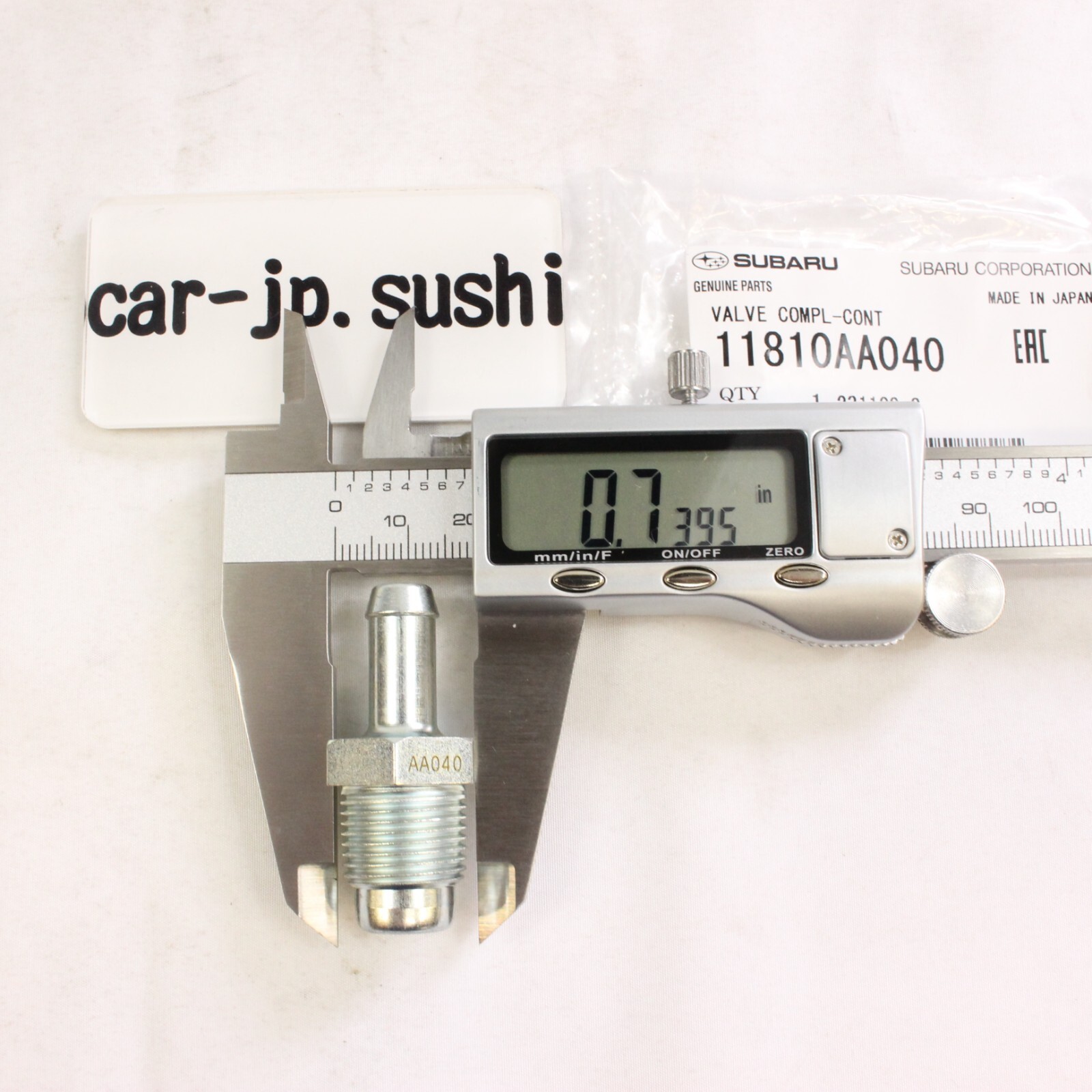 SUBARU Genuine Legacy Outback Impreza WRX STI 02-16 PCV Valve ...