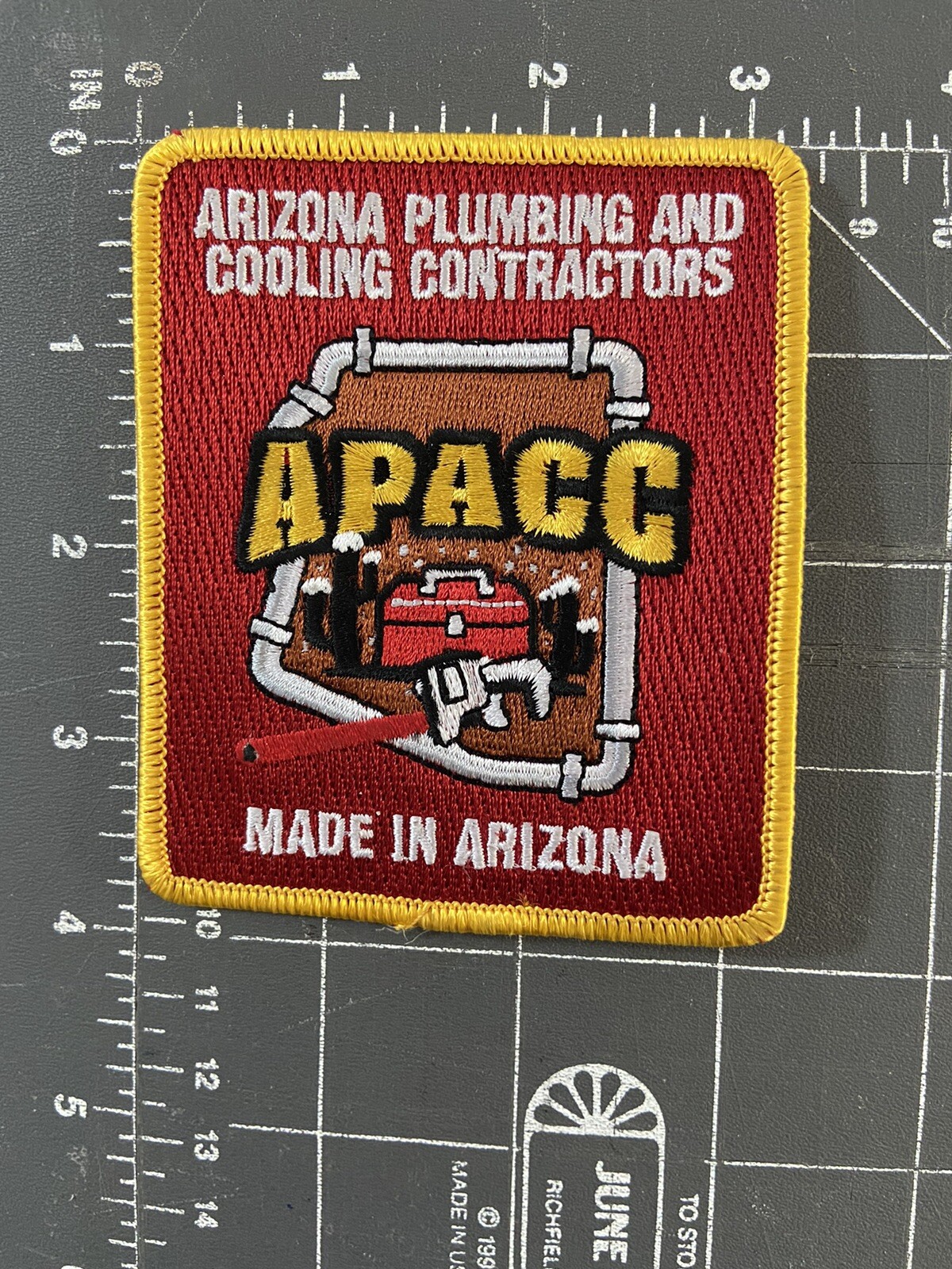 Arizona Plumbing And Cooling Contractors APACC Patch Labor Union HVAC ...