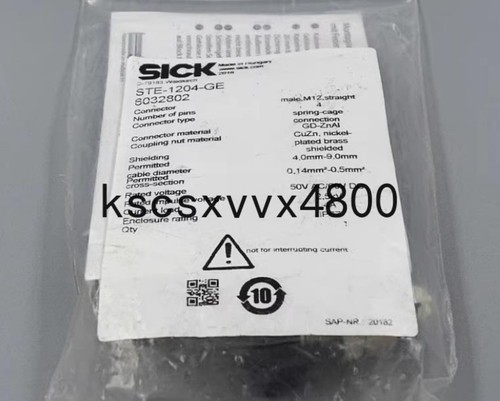1PCS Brand new SICK knife shaped terminal quick connector STE-1204-GE ...