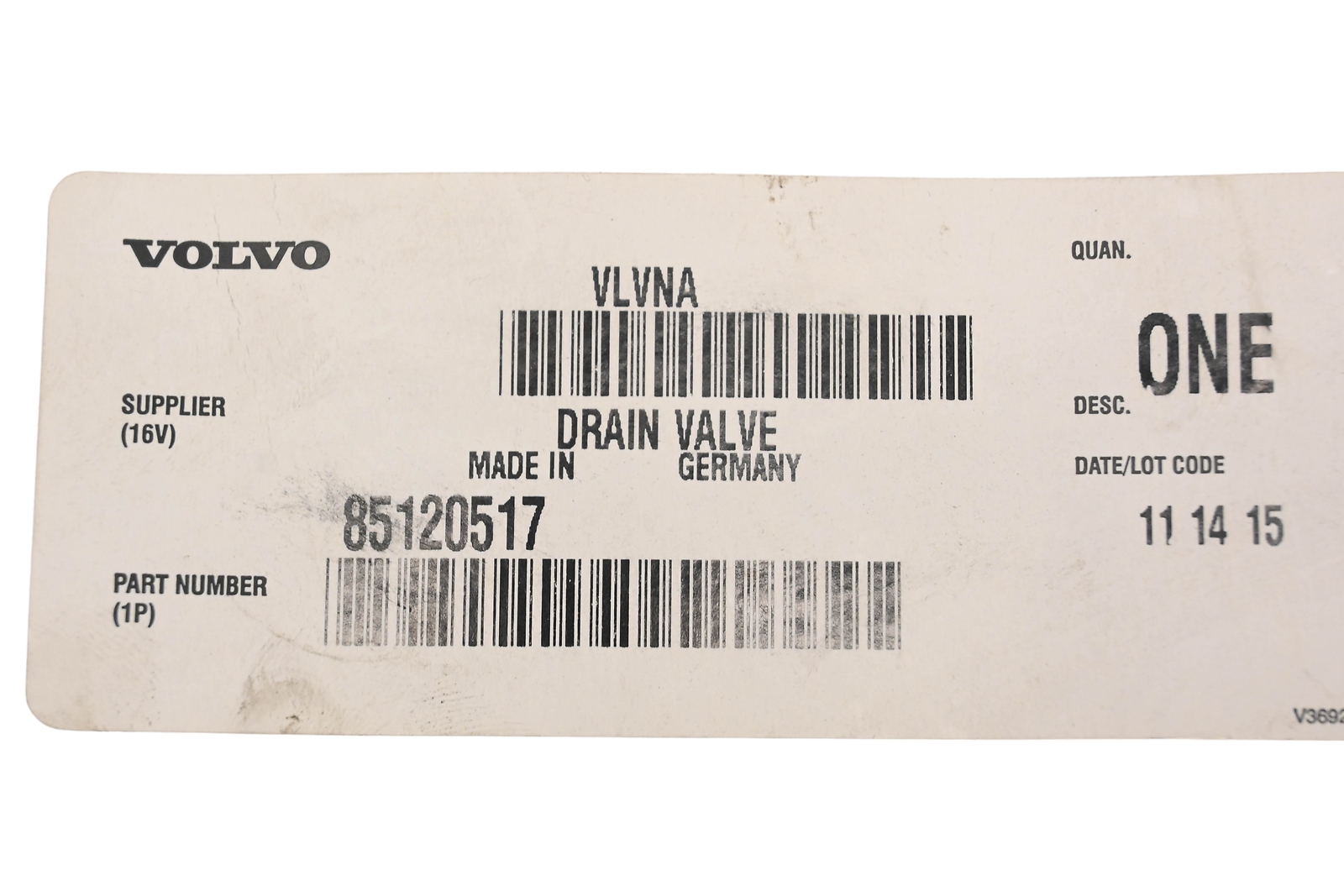 Mack 85120517 8235-RKN21028 Meritor Volvo Drain Valve NOS for sale ...