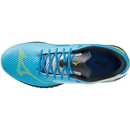 MIZUNO Wave Drive EL 81GA2001 42 Blue Yellow Black 2E Table Tennis US 5 ...