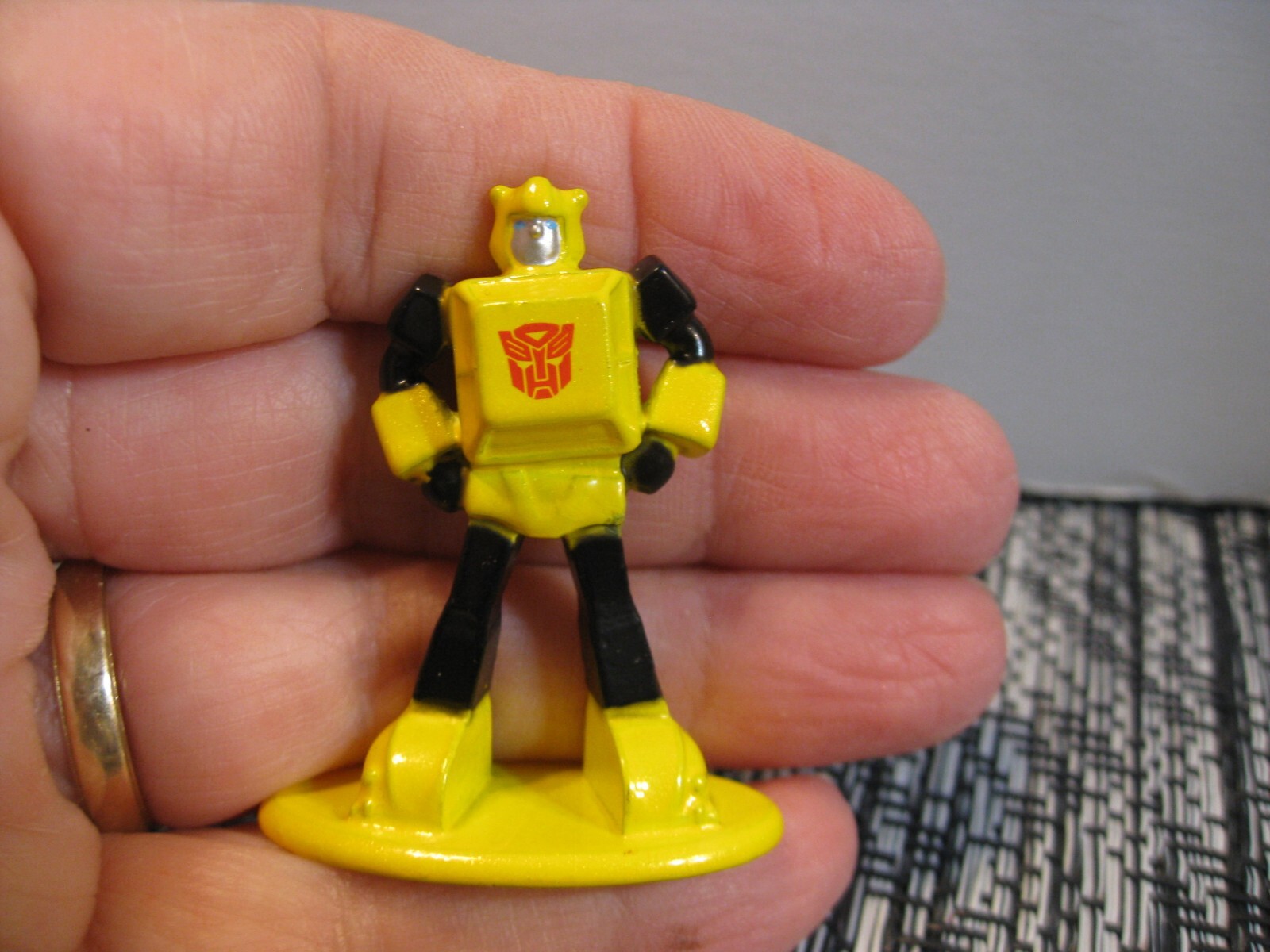 Nano Metalfigs - Transformers Miniature Figure - Metal - Bumblebee ...