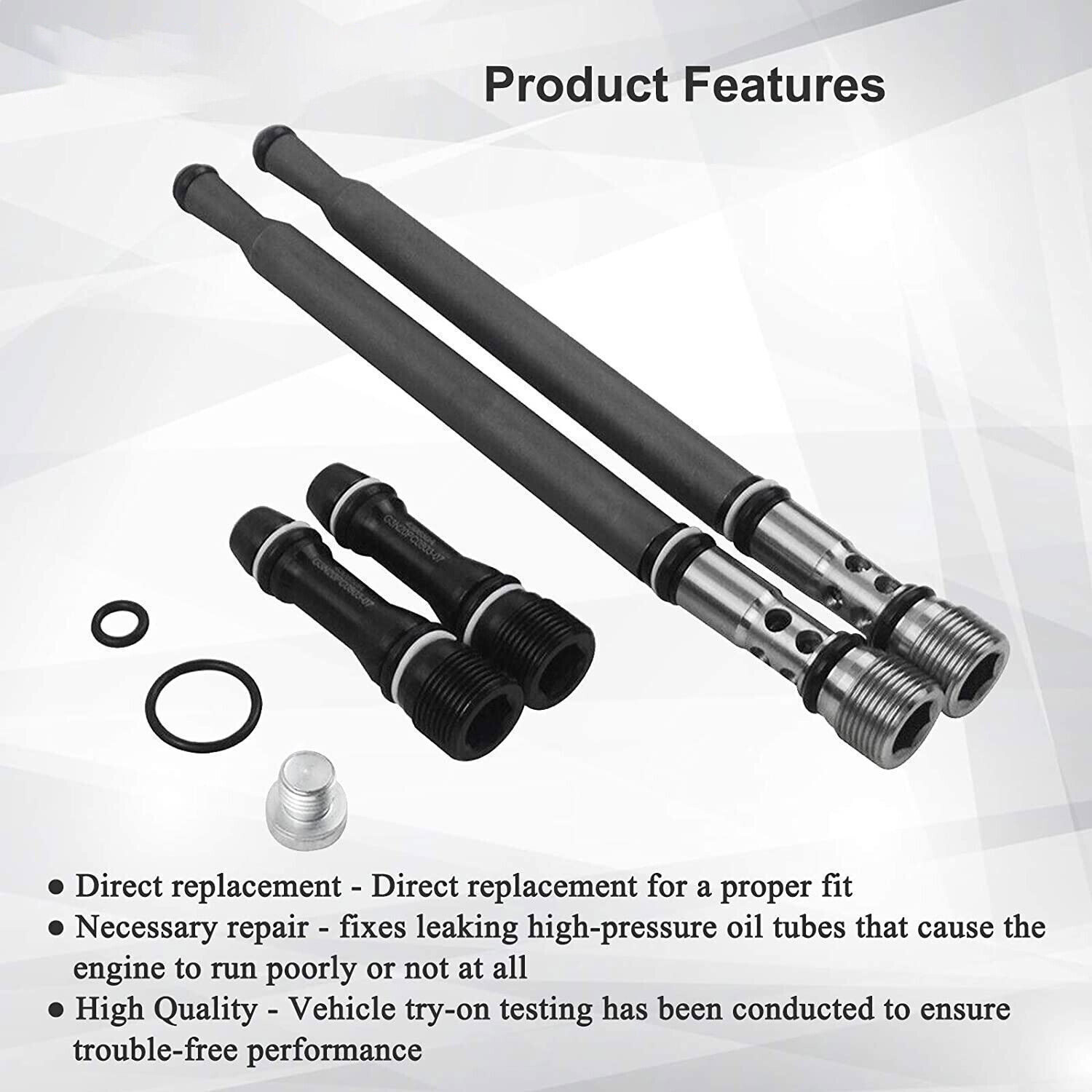 Oil Fuel Updated Stand Pipe Dummy Plug Kit for Ford F250 6.0L Diesel ...