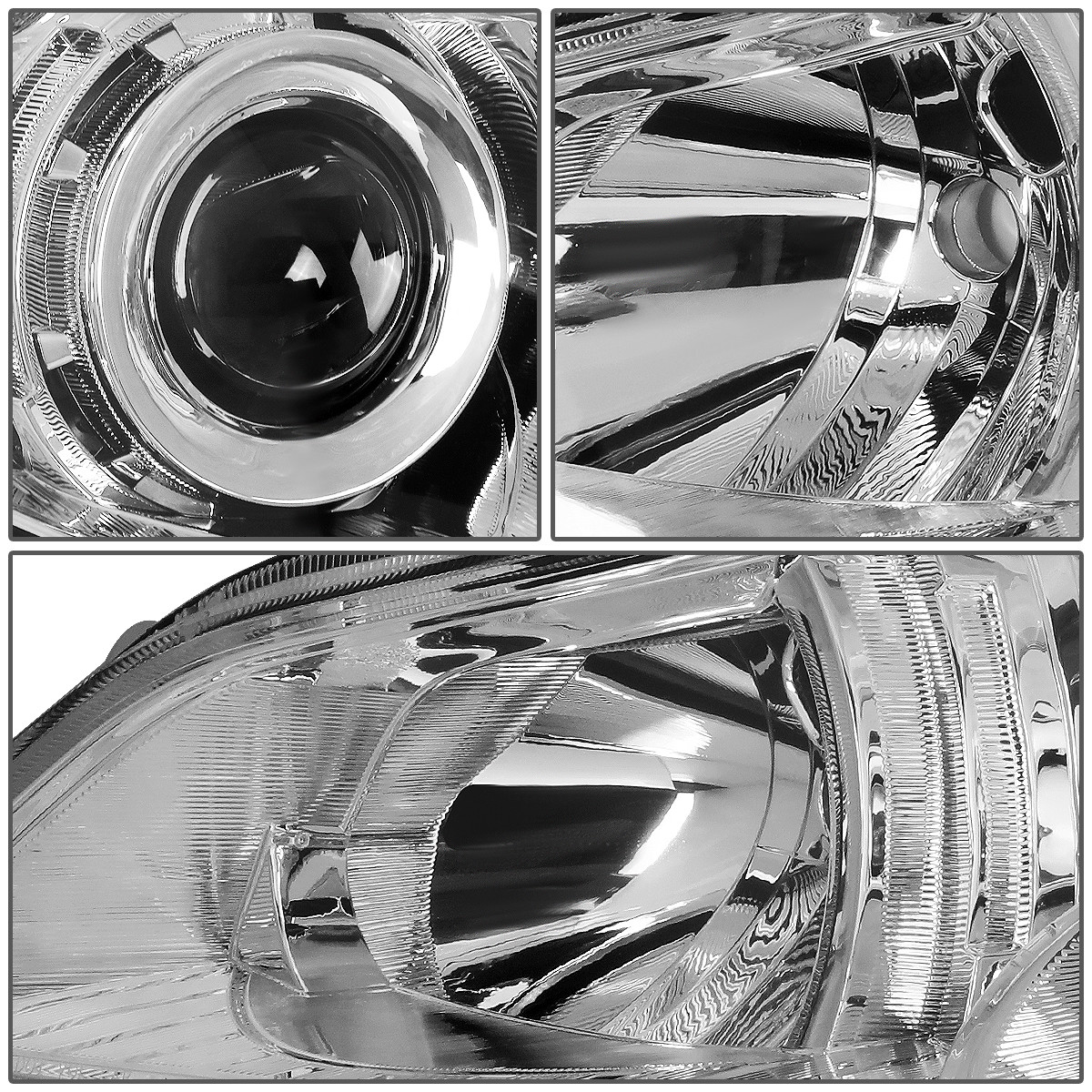 Factory Style Halogen Headlight for Subaru Outback Legacy 10-14 Chrome ...